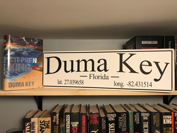 Stephen King Duma Key Florida Sign | Etsy