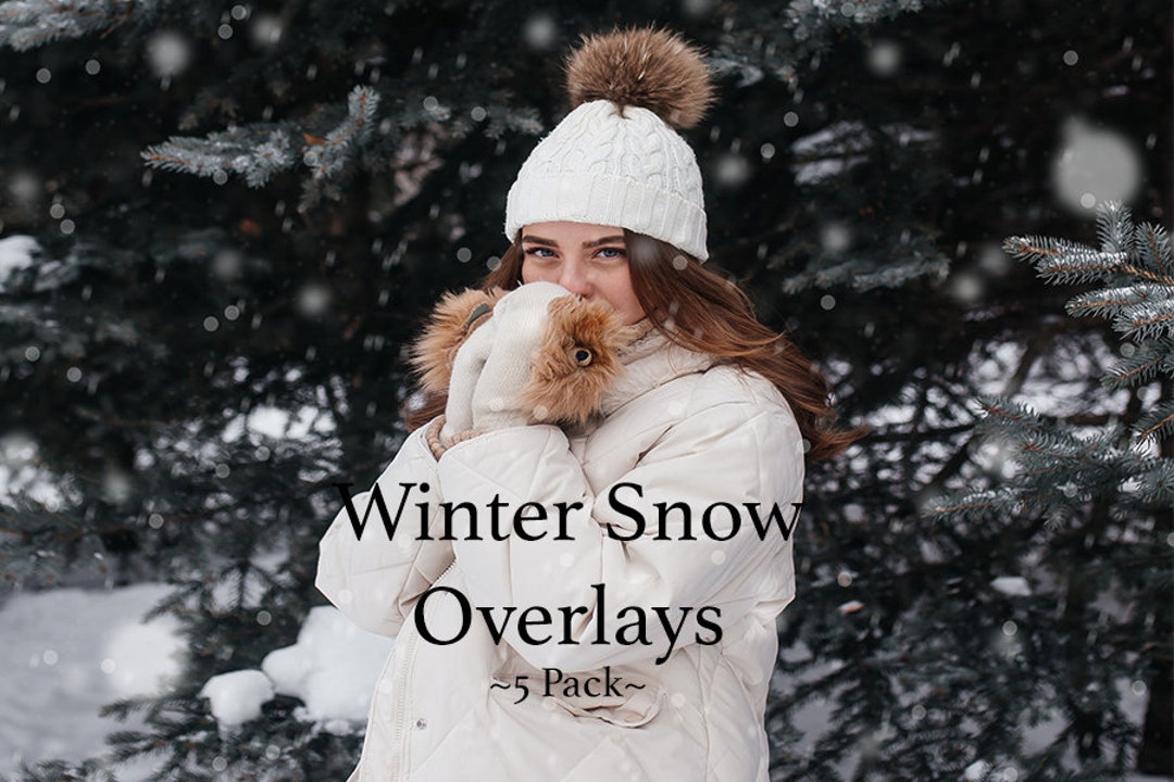 Snow Overlays Winter Overlay Photoshop Overlay Snow Filter Christmas ...