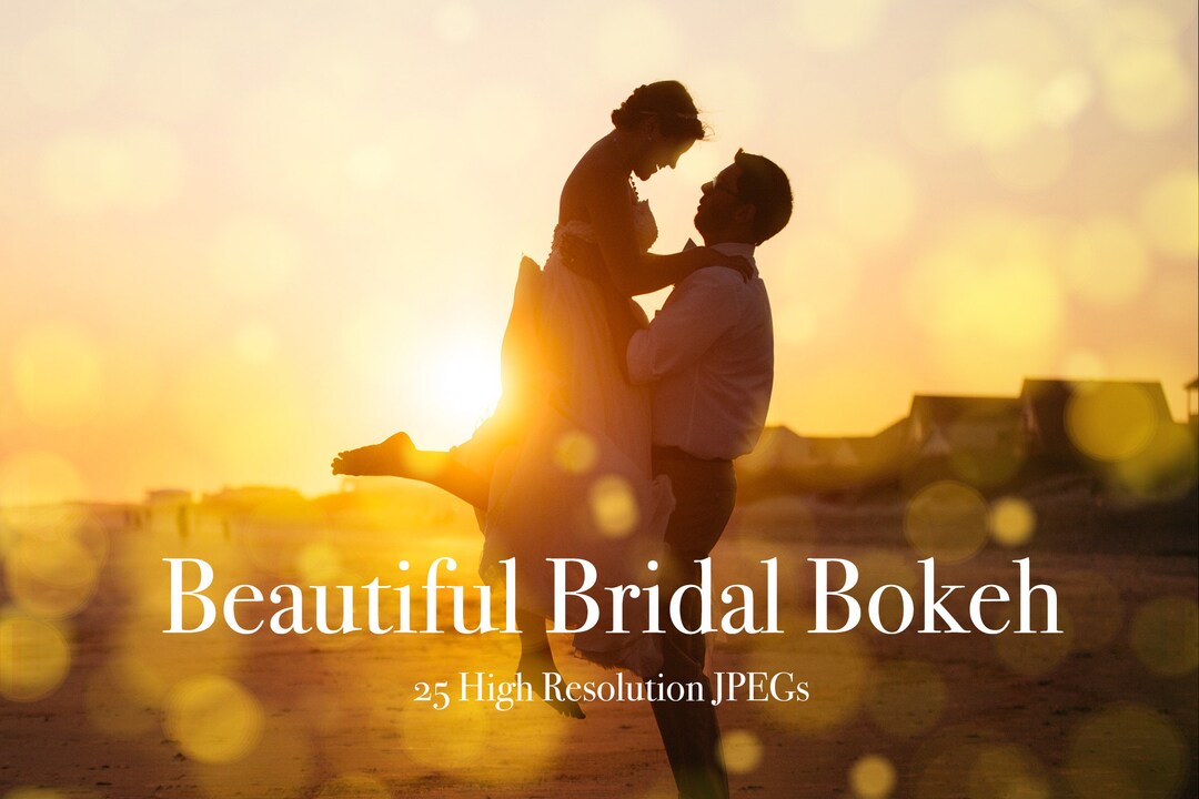 Bridal Bokeh Overlays | Wedding Filters | Photo Elements | Bride ...