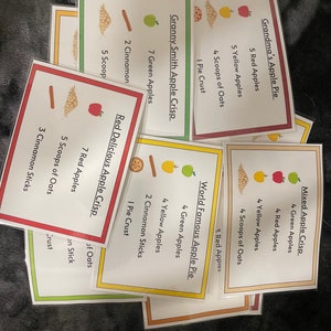 Apple Pie Sensory Bin - Etsy