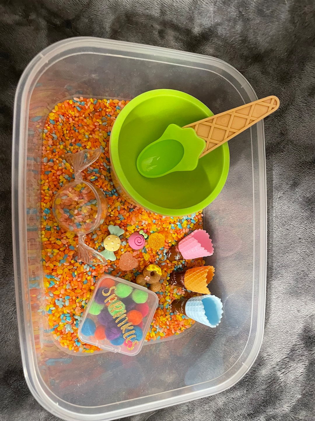 Ice Cream Sensory Bin - Etsy