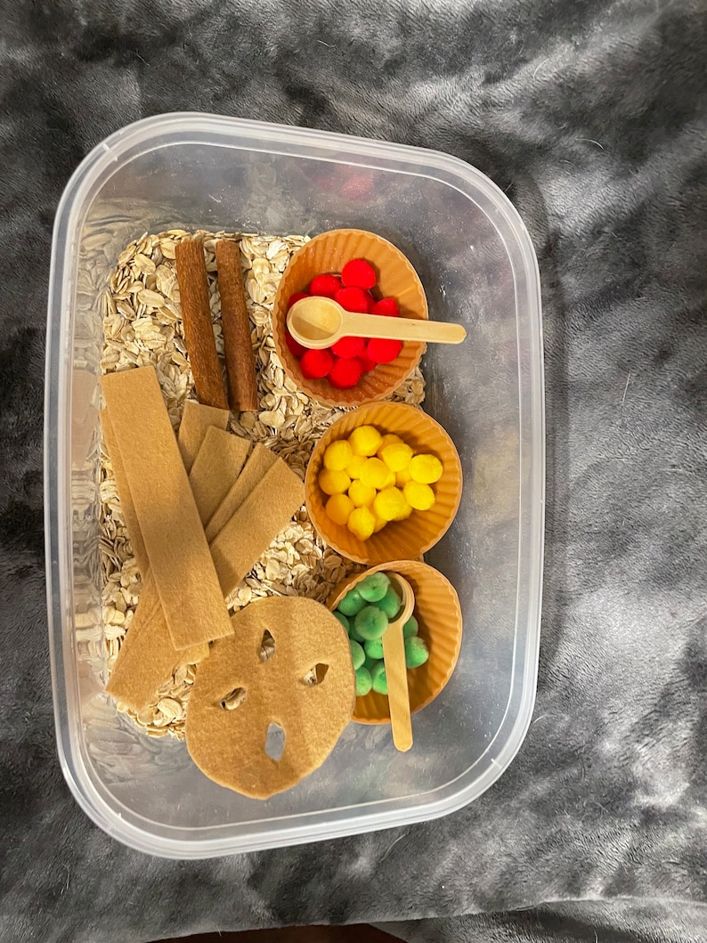Apple Pie Sensory Bin - Etsy