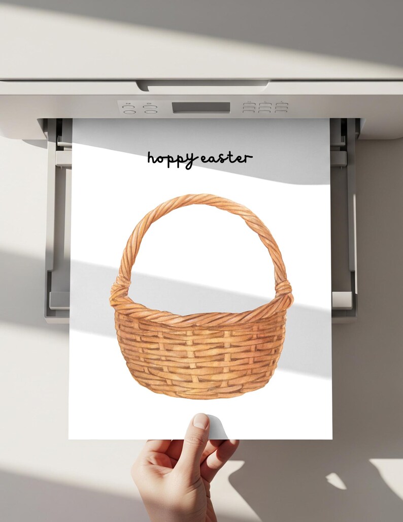 Easter Fingerprint Art for Toddlers | Diy Easter Egg Basket Craft ...