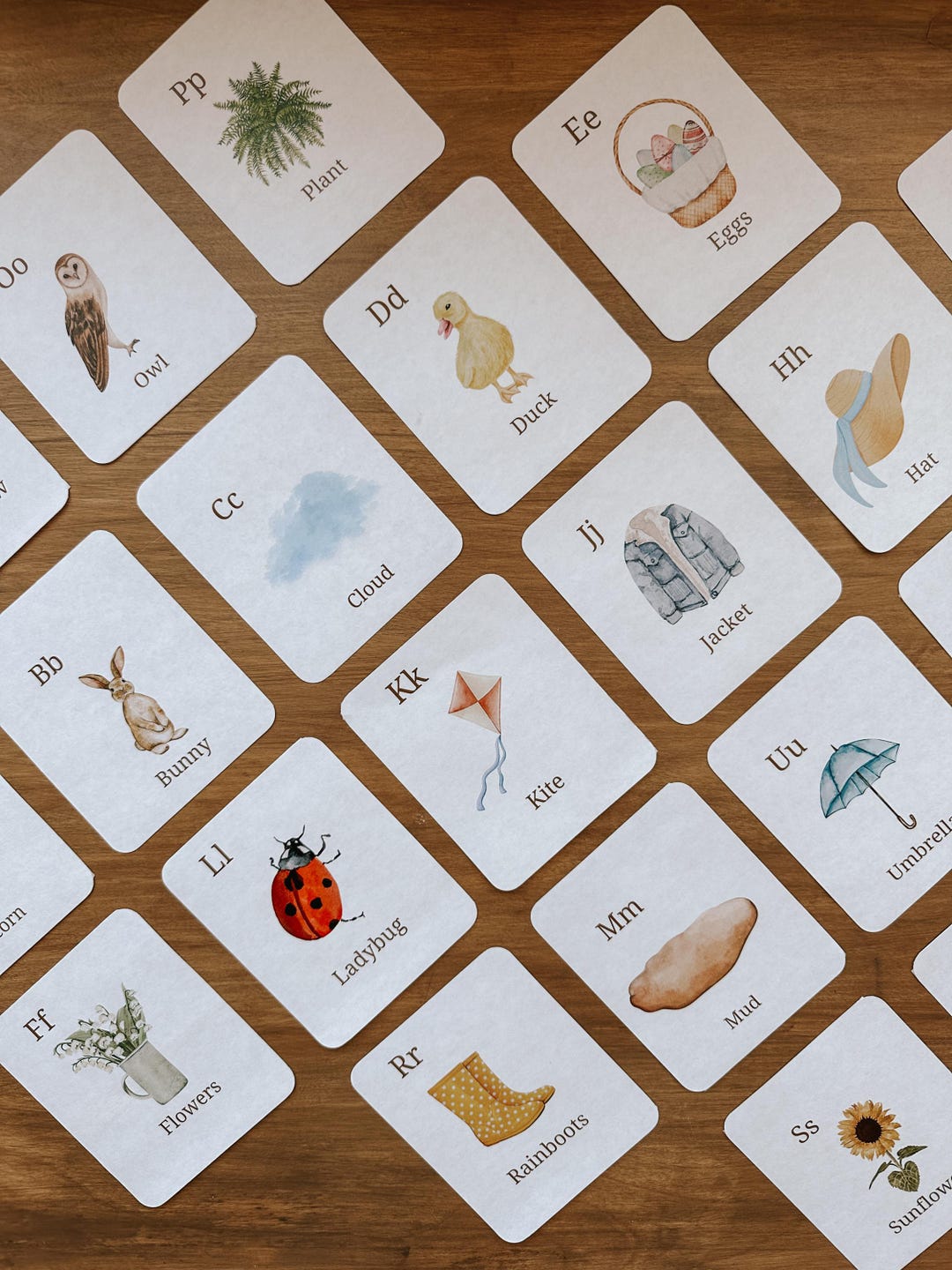 Spring & Easter Flashcards for Toddlers | Montessori Homeschool ...