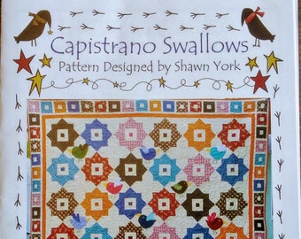 Swallows Quilt Pattern - Etsy