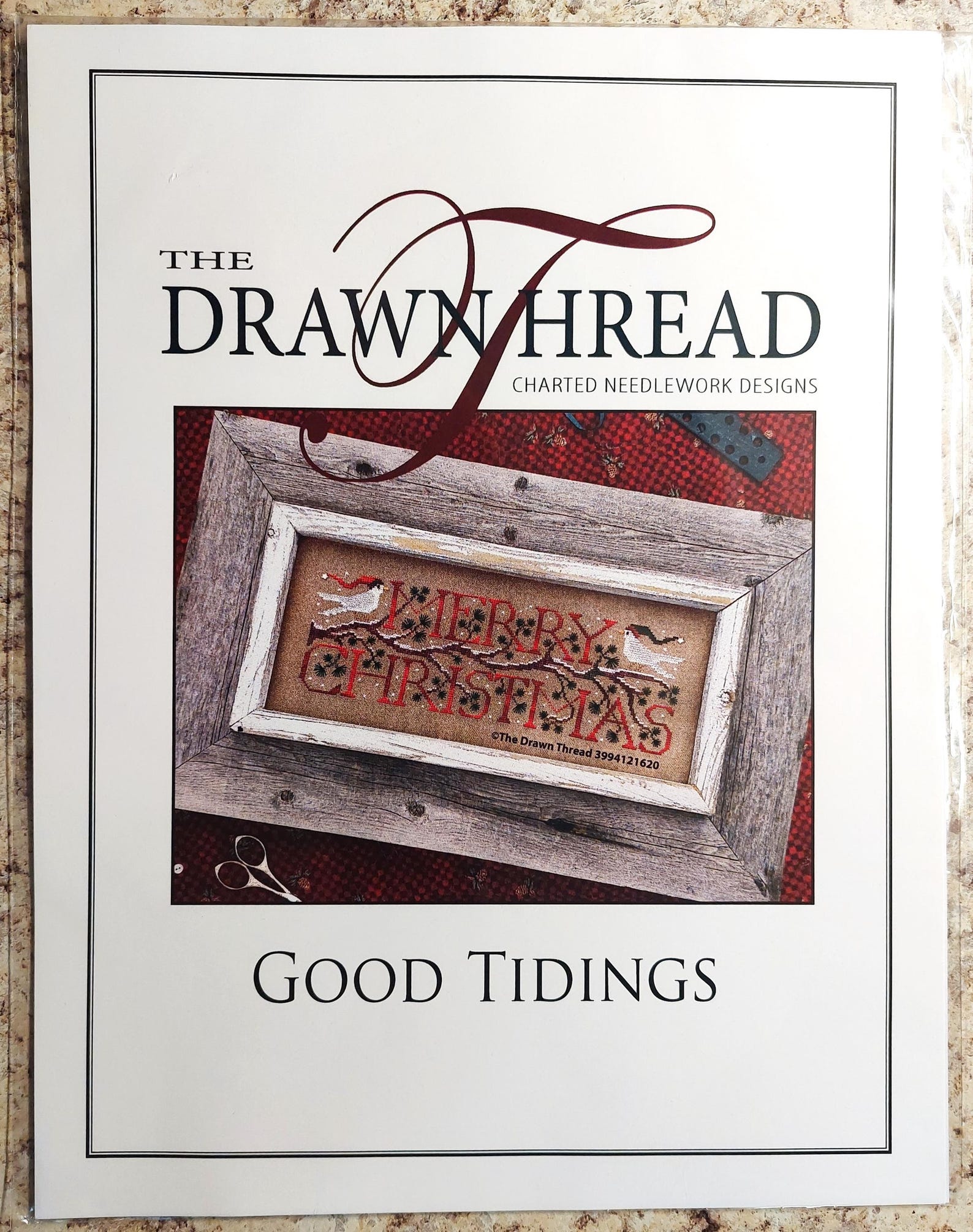 Good Tidings, Cross Stitch Pattern From the Drawn Thread, Thread Count ...