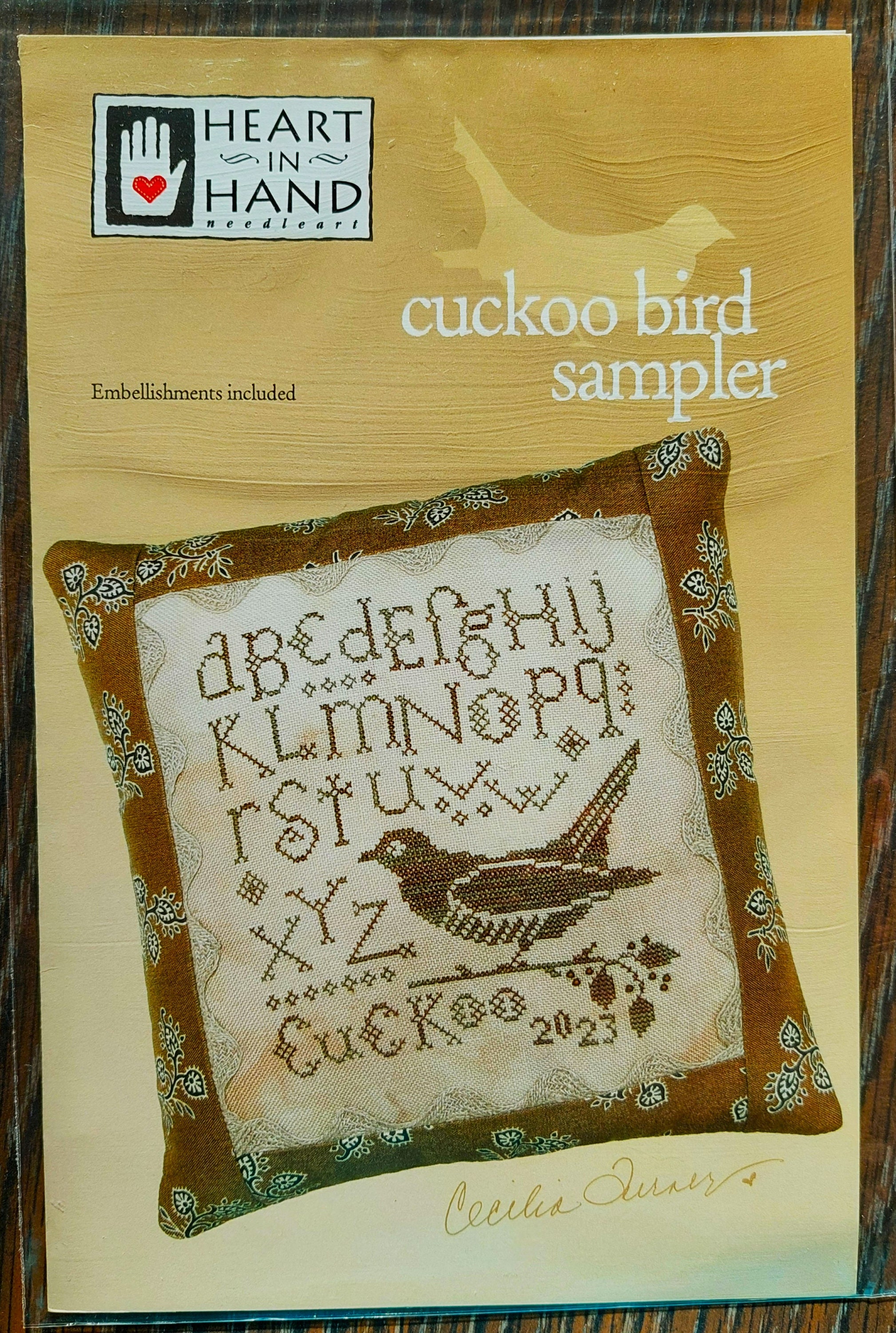 Cuckoo Bird Sampler, 2023 Cross Stitch Pattern, From Heart in Hand - Etsy