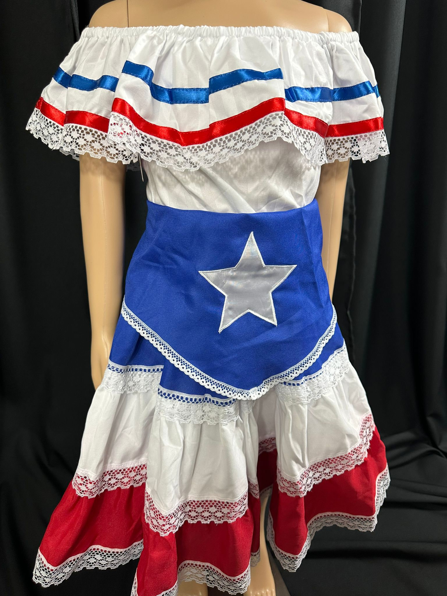 Traditional Puerto Rican Dress For Women