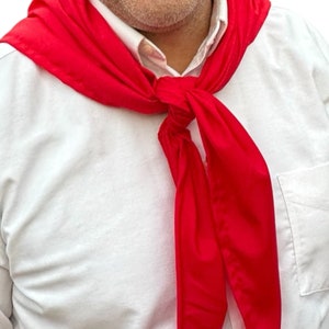 Red Bandana Pañoleta Roja for Colombian, Puerto Rican Jibaro, or ...
