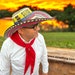 Red Bandana Pañoleta Roja for Colombian, Puerto Rican Jibaro, or ...