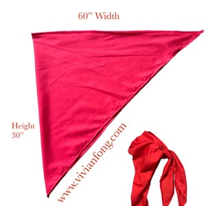 Red Bandana Pañoleta Roja for Colombian, Puerto Rican Jibaro, or ...