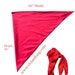 Red Bandana Pañoleta Roja for Colombian, Puerto Rican Jibaro, or ...