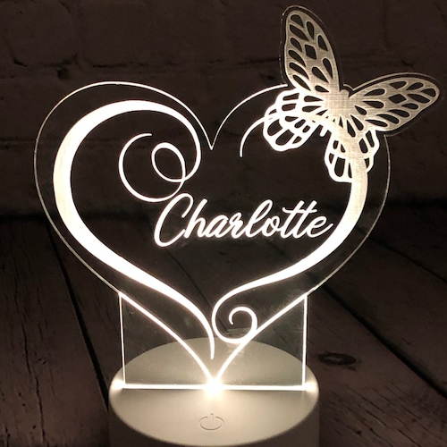 Fairy LED Night Light With Personalized Name - Etsy