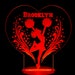 Personalized Cheerleading LED Lamp: Engraved Name Night Light - Etsy