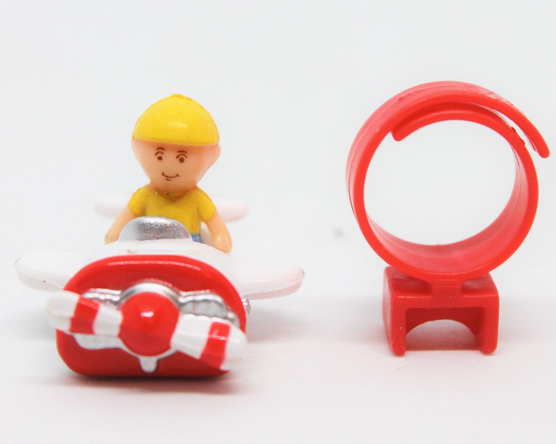 Vintage Polly Pocket Wee Willie's Stunt Plane Ring 100% Complete ...