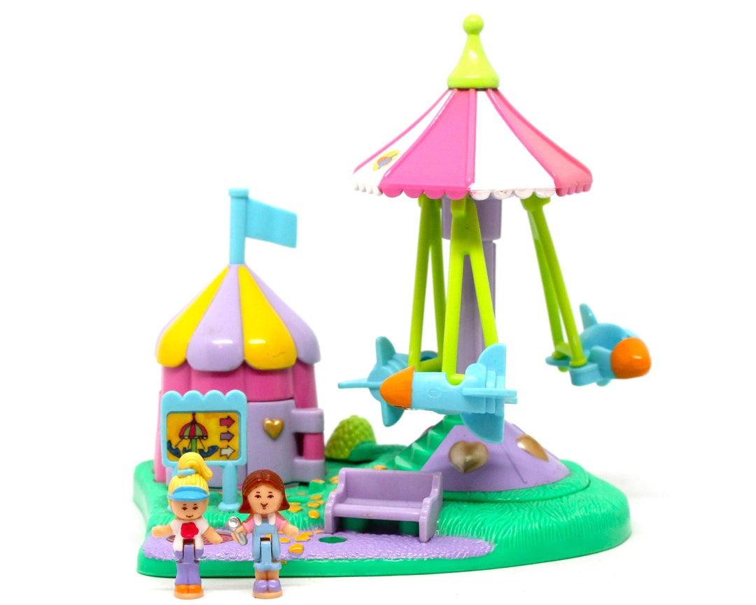 Vintage Polly Pocket Rocket Ride Bluebird Mattel Original 90s Old Retro ...