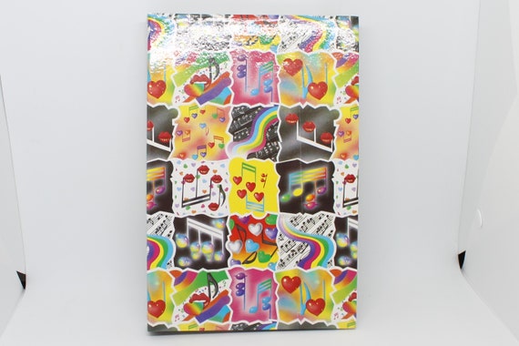 Vintage Lisa Frank Style Rainbow Music Note Photo Album | Etsy