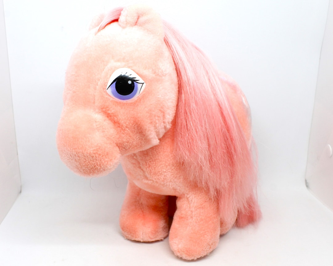 Vintage Hasbro G1 My Little Pony MLP Cotton Candy Softies Plush Stuffed ...