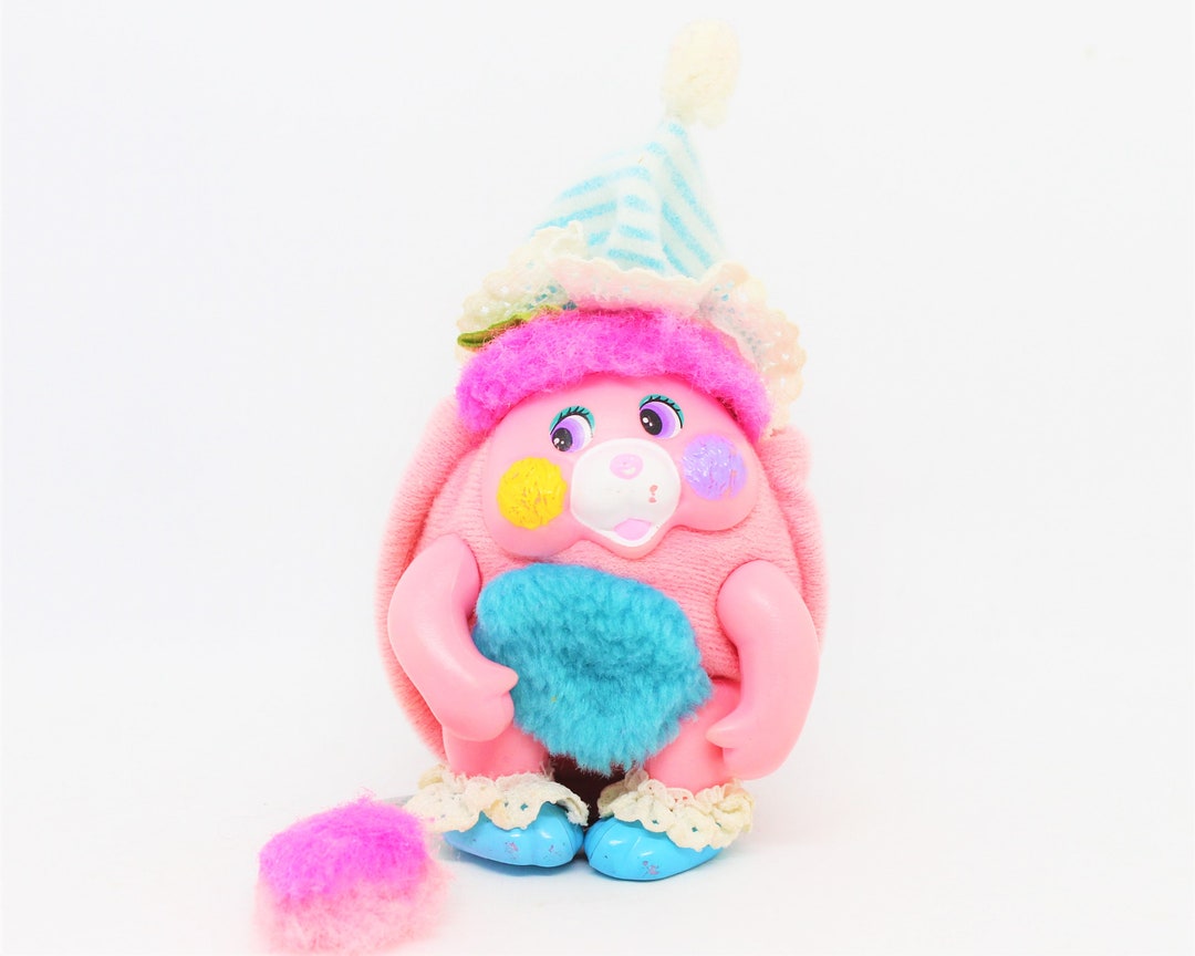 Vintage Mattel Pocket Popples Baby Cribsy Pink Baby Poseable Plush ...