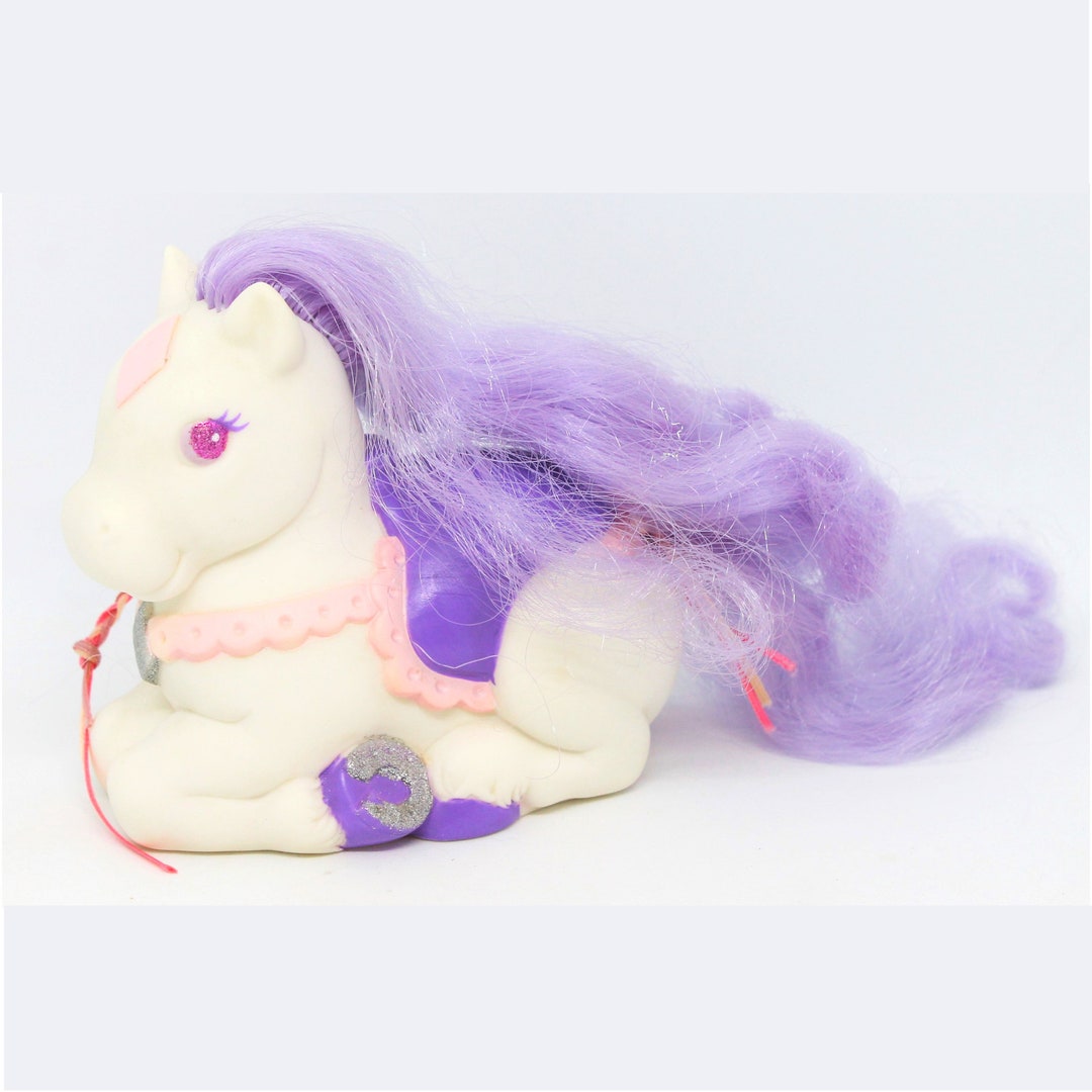Vintage Tonka Keypers Keyper Baby Glitter Pony Ponies Horse Purple ...
