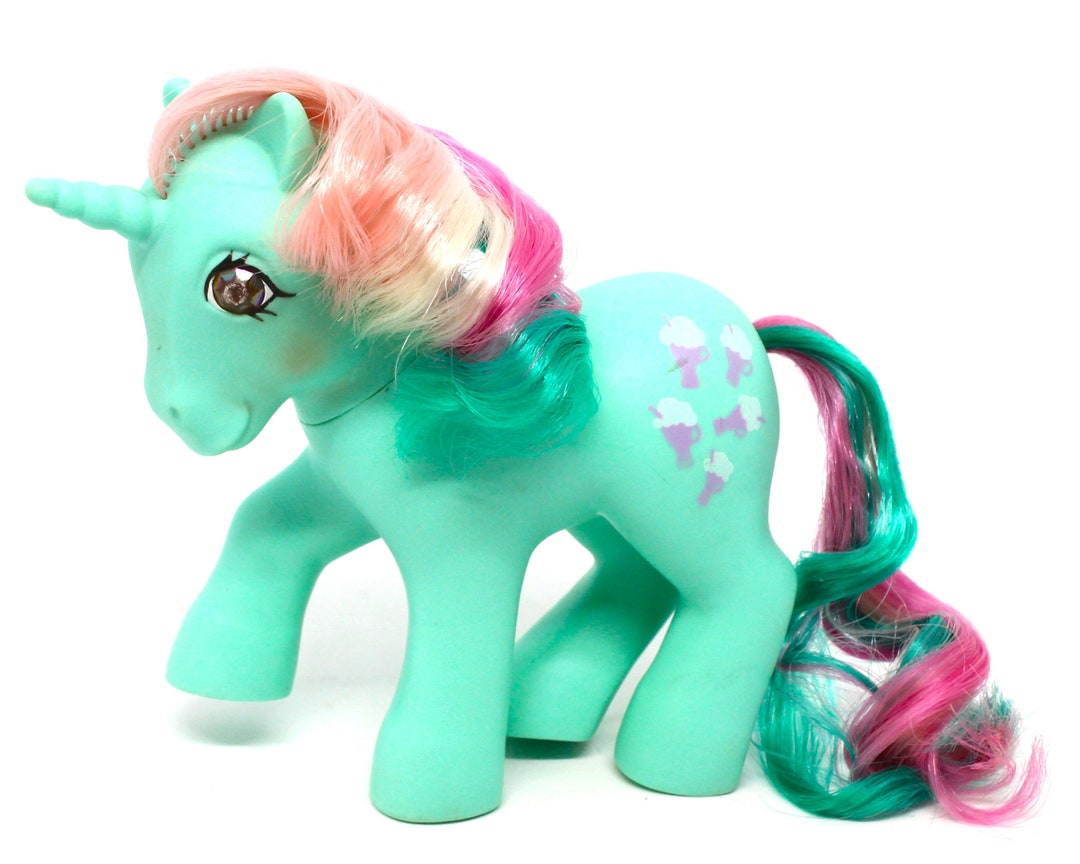 Vintage G1 My Little Pony Twinkle Eye Fizzy Unicorn MLP Green - Etsy