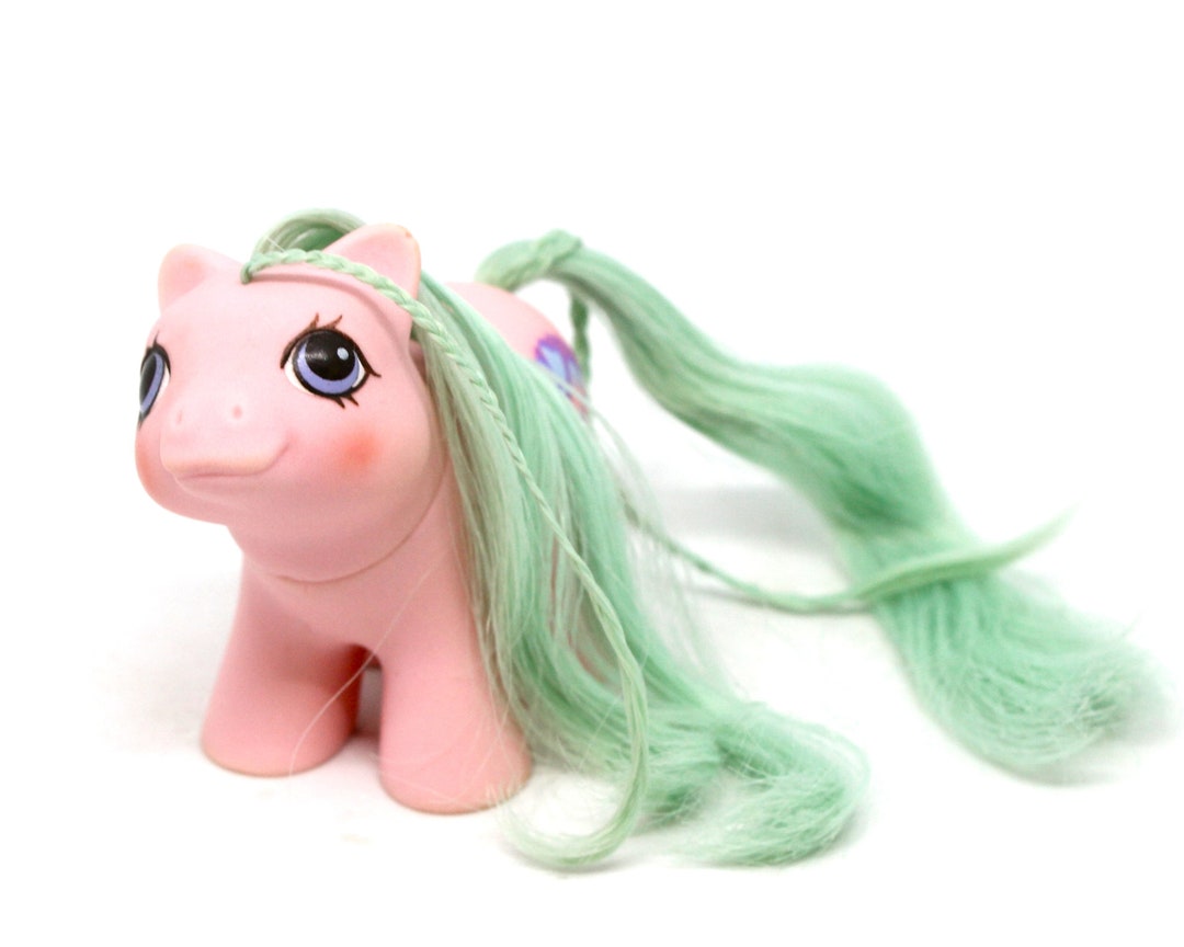 Vintage Hasbro G1 My Little Pony MLP Newborn Twins Baby Sticky and ...