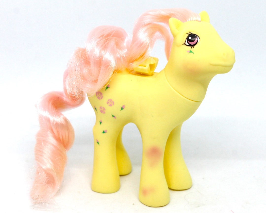 Vintage Flutter Pony Rosedust Original 80s Hasbro G1 MLP My Little Pony ...