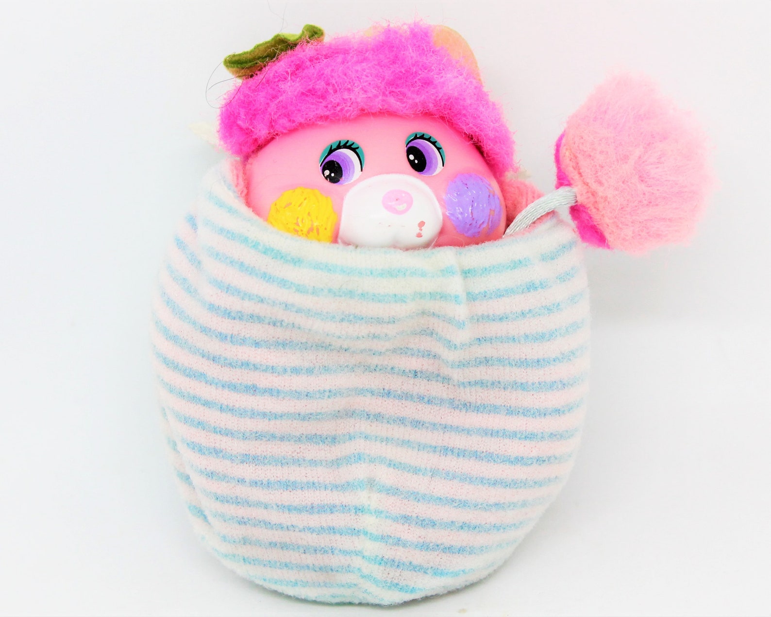 Vintage Mattel Pocket Popples Baby Cribsy Pink Baby Poseable - Etsy