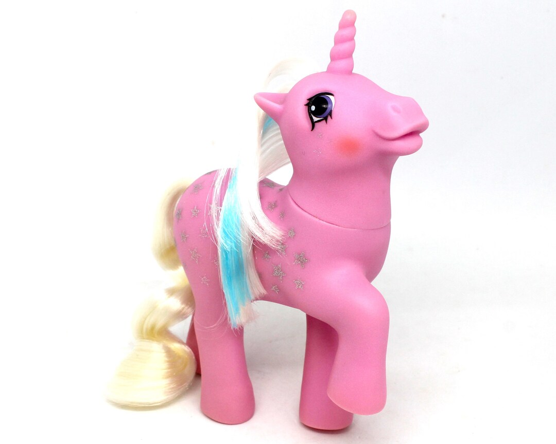Vintage Hasbro G1 My Little Pony MLP Twice as Fancy Milky Way Pink ...