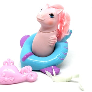 My Little Pony Baby Surf Rider Complete With Blue Fish Float - Etsy