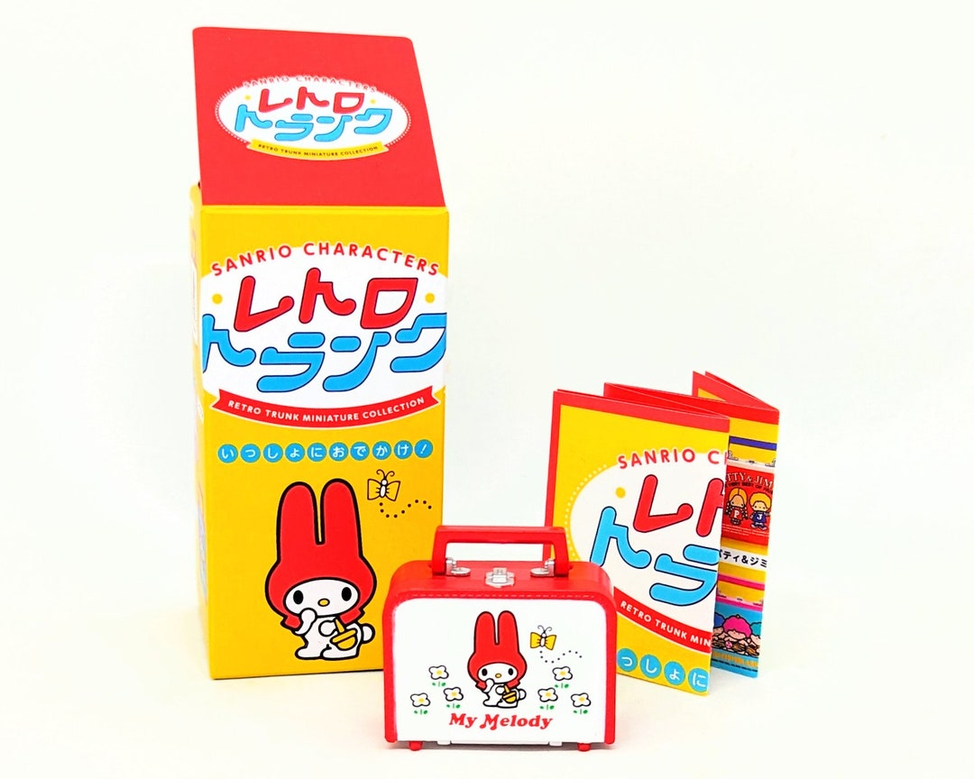 Sanrio Mini Trunk Tiny Small My Melody Gachapon Ken Elephant Miniatures ...