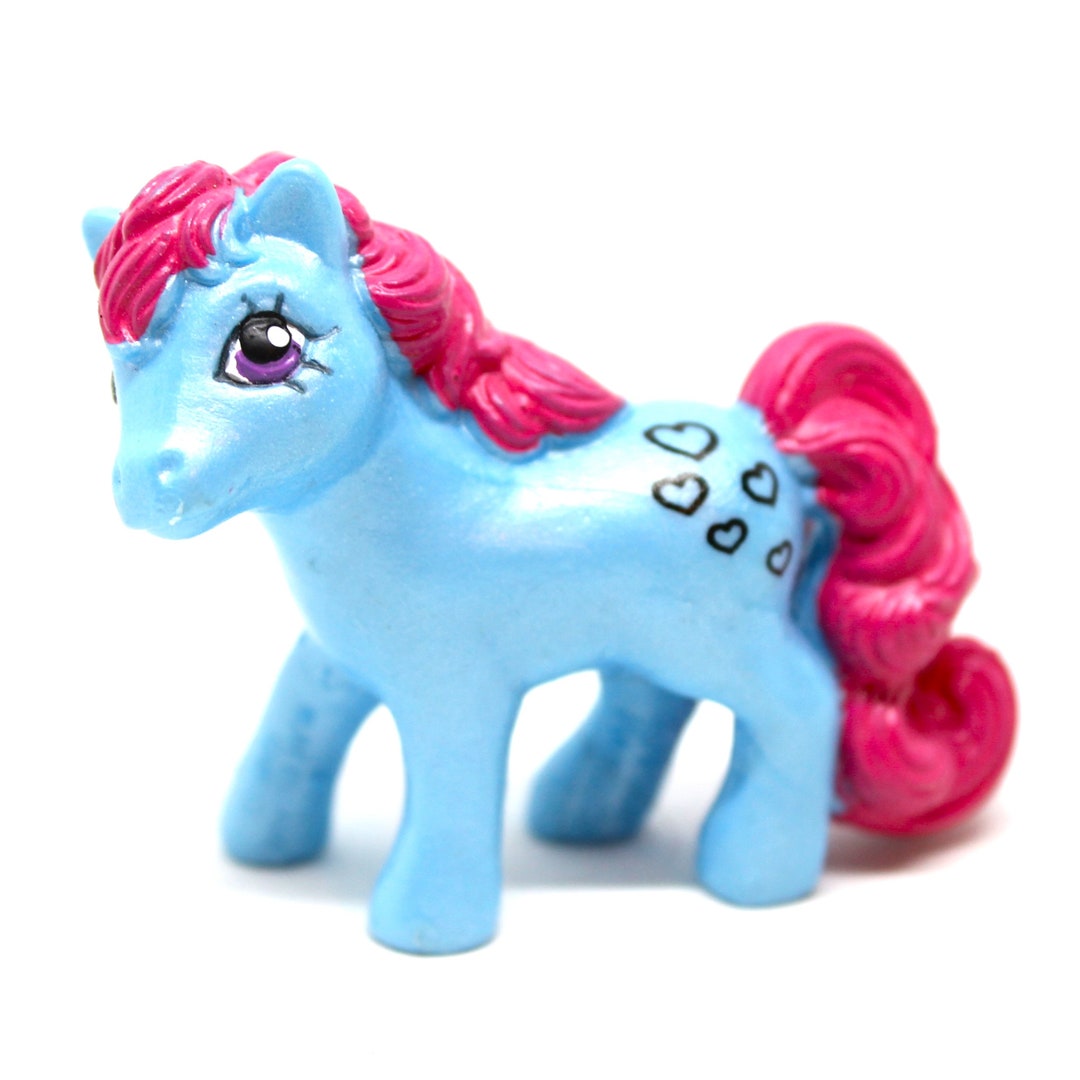 My Little Pony Bully Figure Blue Ponies Made in Germany Small PVC ...