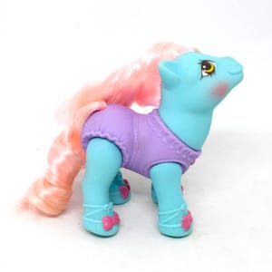 Vintage Hasbro G1 My Little Pony MLP Baby Tippytoes Tippy Toes ...