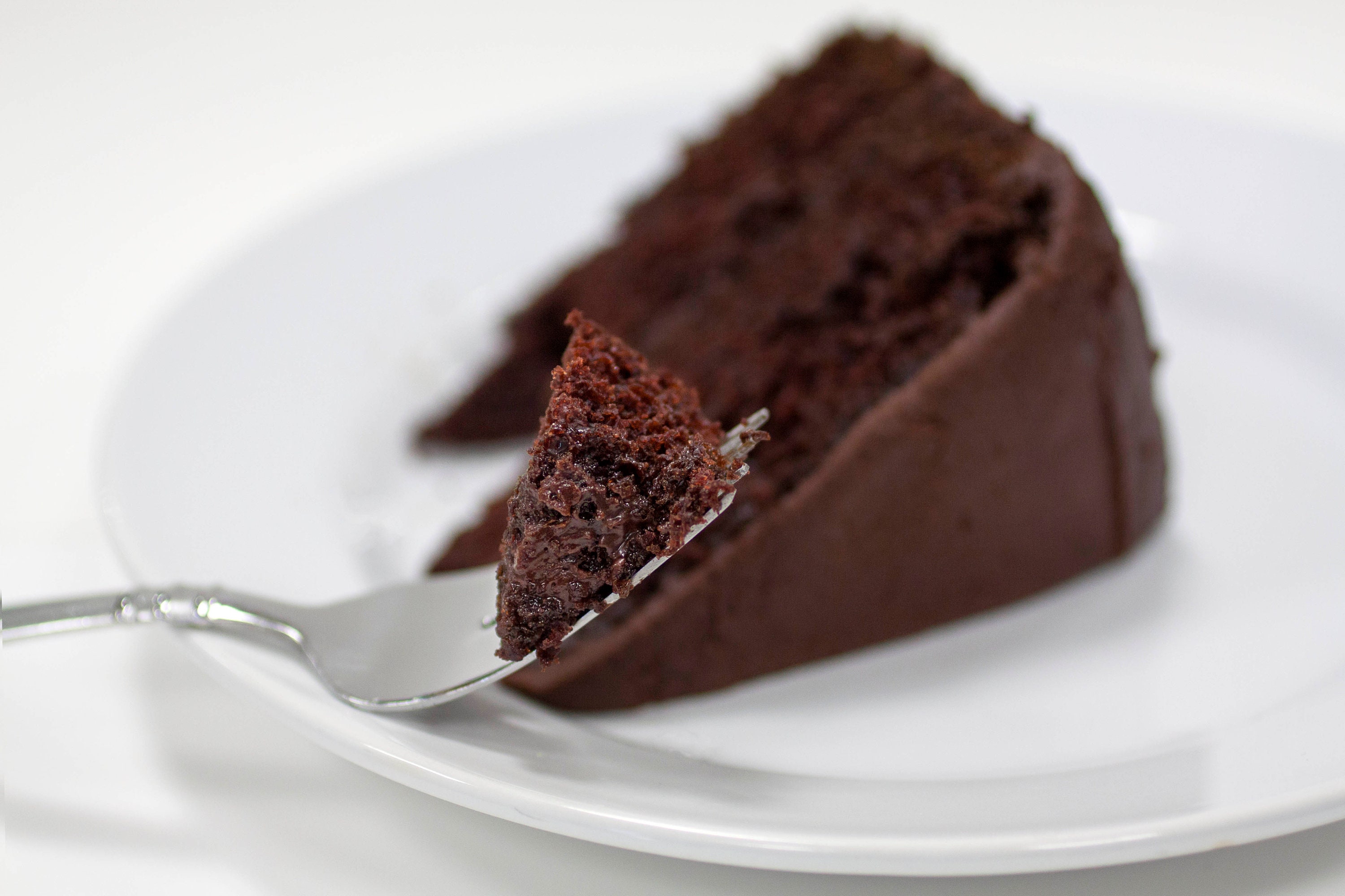 Double Layer Chocolate Cake | Etsy