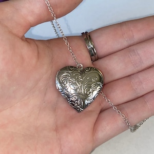 Lost Fossil Locket Necklace - Etsy