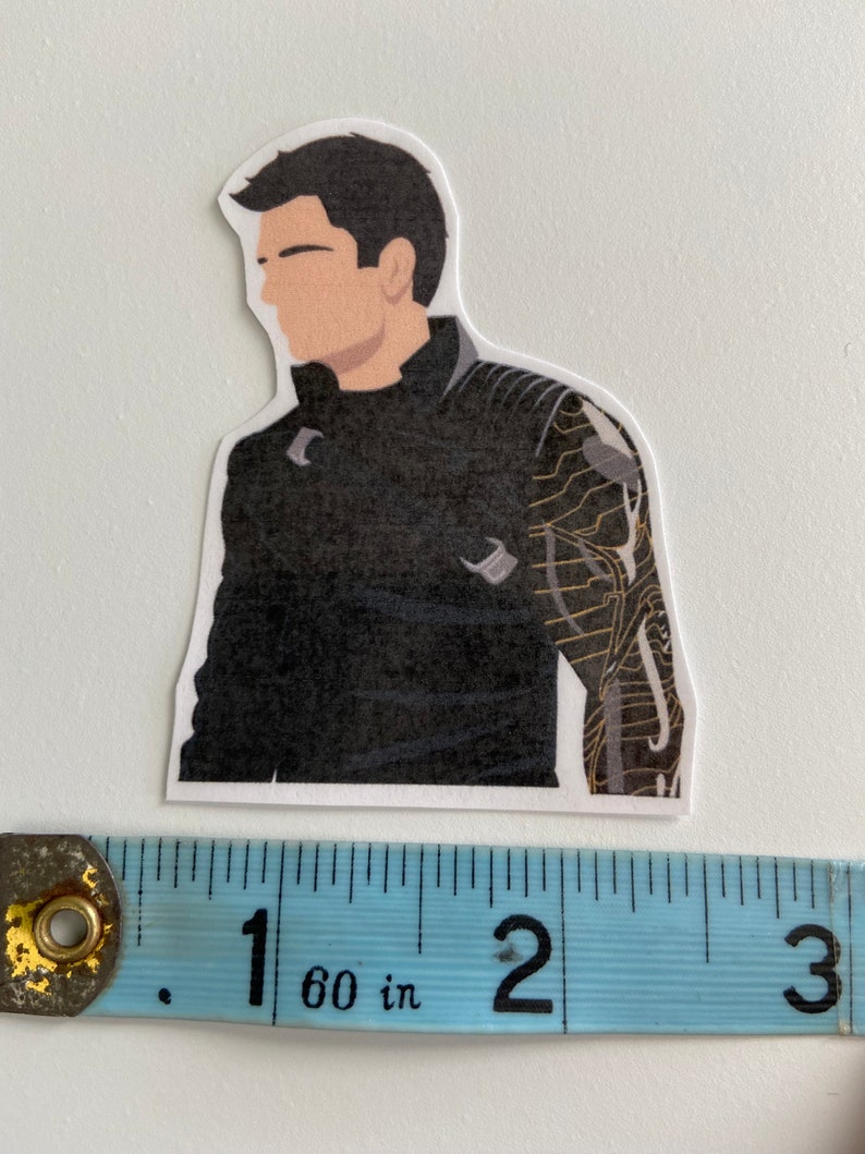 Metal Arm Vinyl Sticker - Etsy