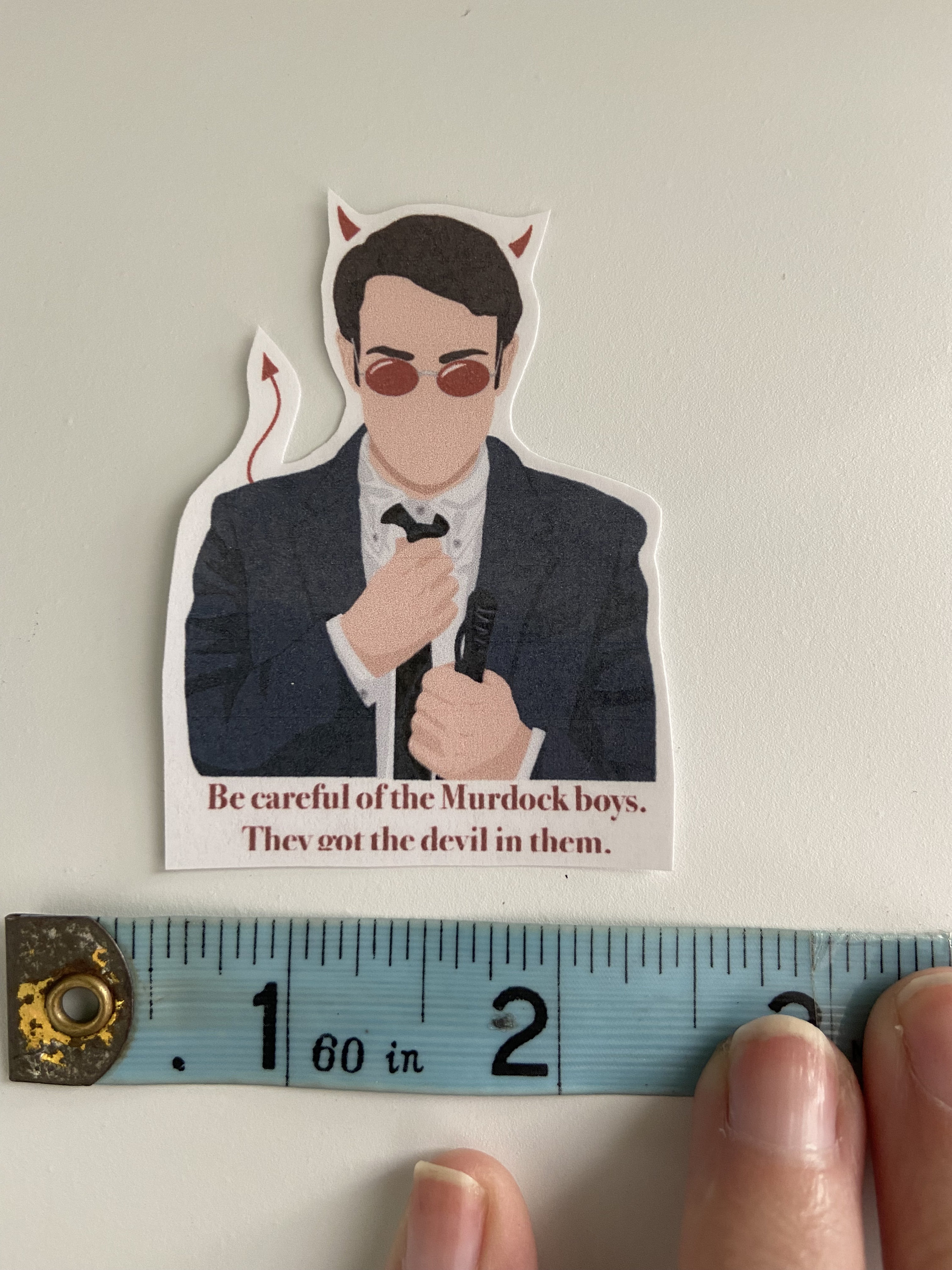 Devil Lawyer Vinyl Sticker - Etsy