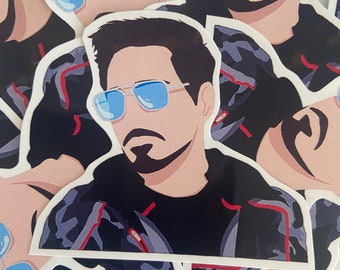 Arc Reactor Sticker, Clear Vinyl Sticker - Etsy