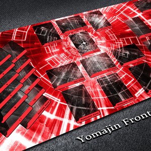 Gate Ruler TCG Playmat With Custom Field Zones for All Factions, Single ...