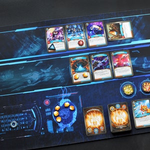 Keyforge Playmat for House Logos Fans With Field Zones and Chain ...