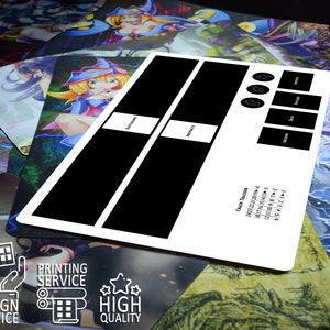 Keyforge Playmat for House Sanctum Players With Custom Field Zones and ...