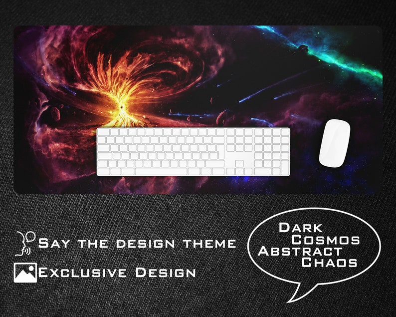 Extended Custom Mouse Pad Customized Large Desk Mat Long - Etsy
