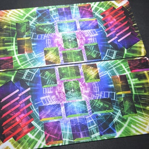 Gate Ruler TCG Playmat With Custom Field Zones for All Factions, Single ...