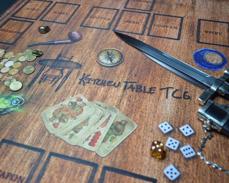 Flesh and Blood Card Game Mat 2-player FAB TCG Custom Playmat - Etsy