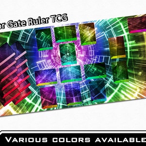 Gate Ruler TCG Playmat With Custom Field Zones for All - Etsy