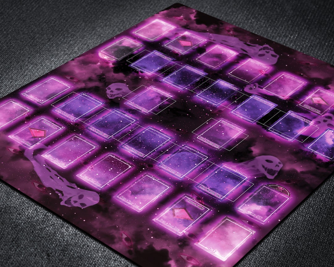 2-player Shadow Realm YGO Playmat With Custom Duel Field Zones, World ...
