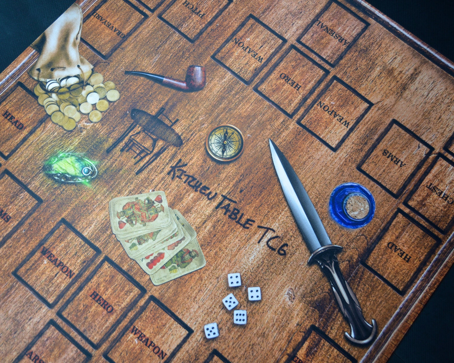 Flesh and Blood Card Game Mat 2-player FAB TCG Custom Playmat - Etsy