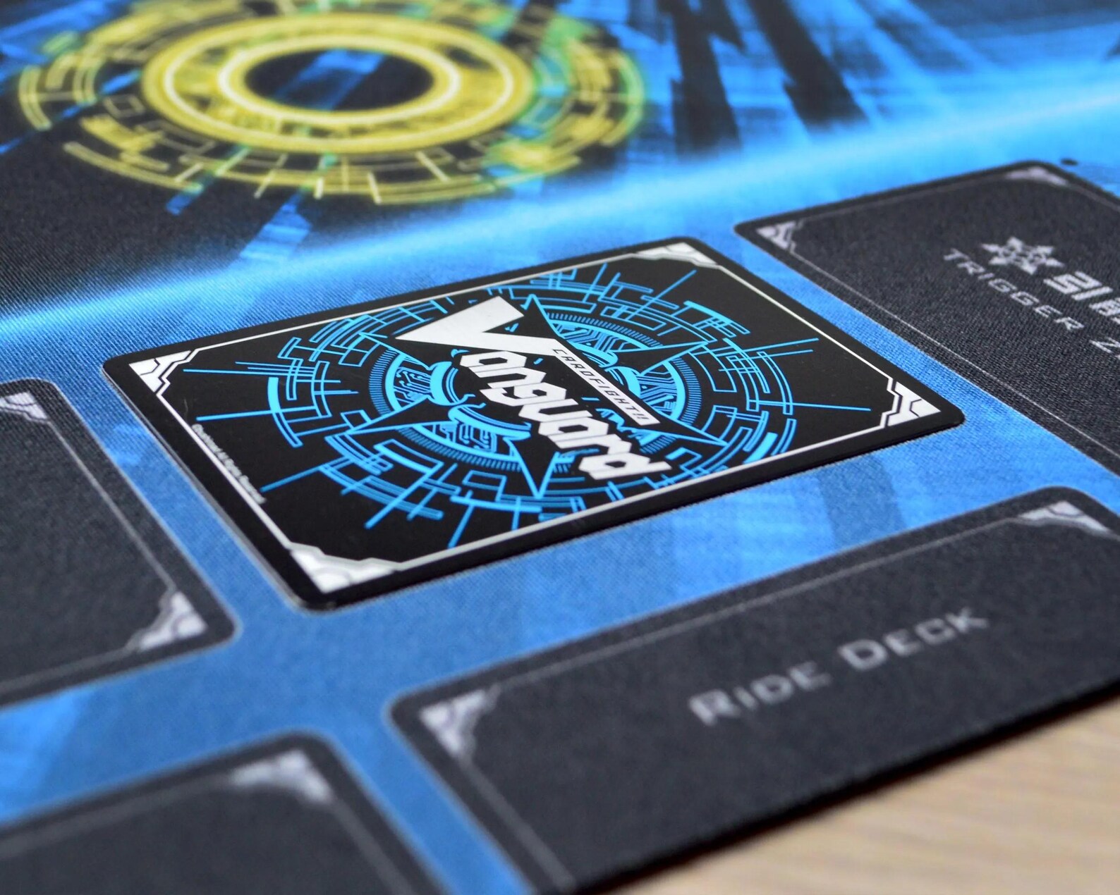 Two-player Compatible Cardfight Vanguard Playmat With Rear Guard ...