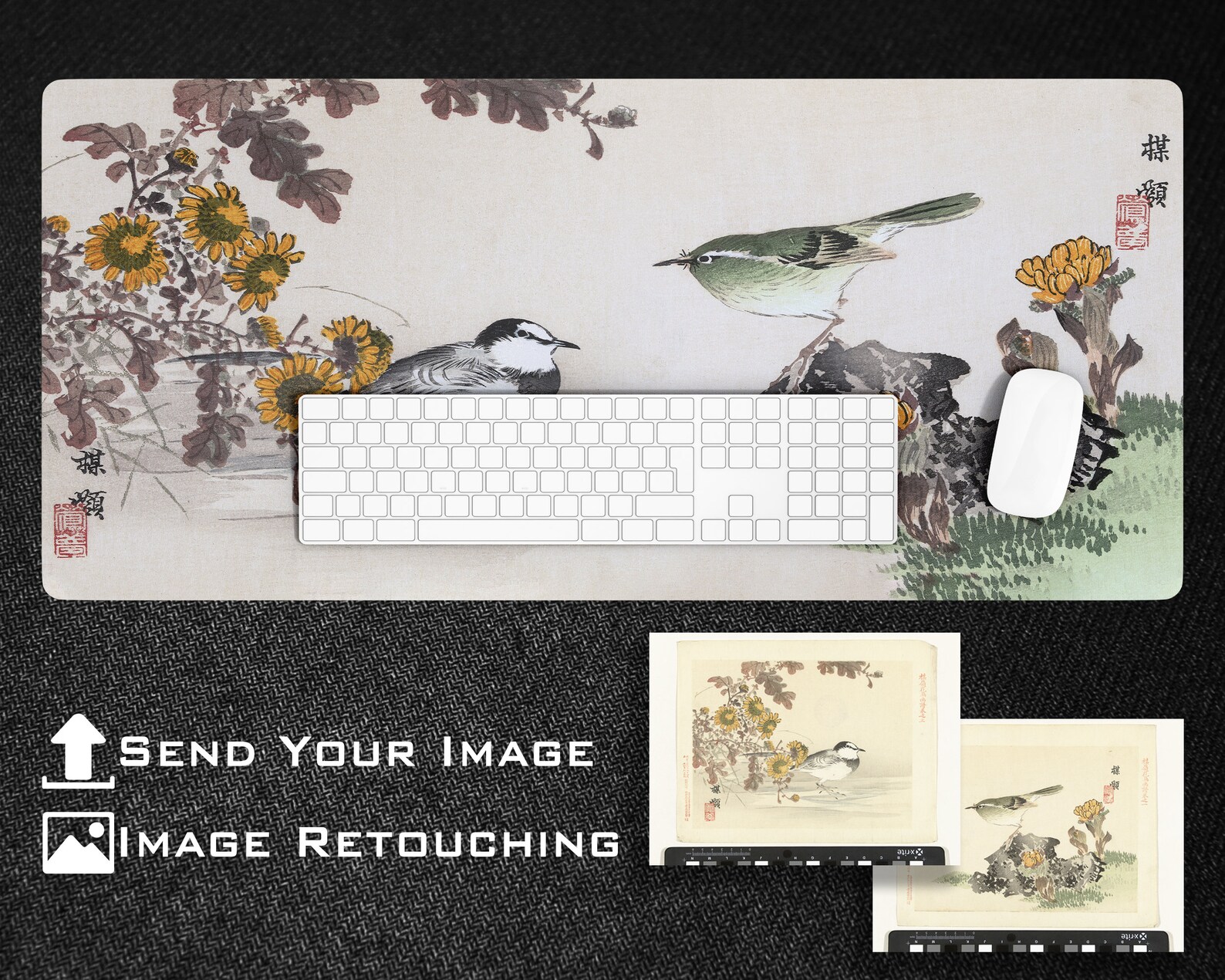 Extended Custom Mouse Pad Customized Large Desk Mat Long - Etsy