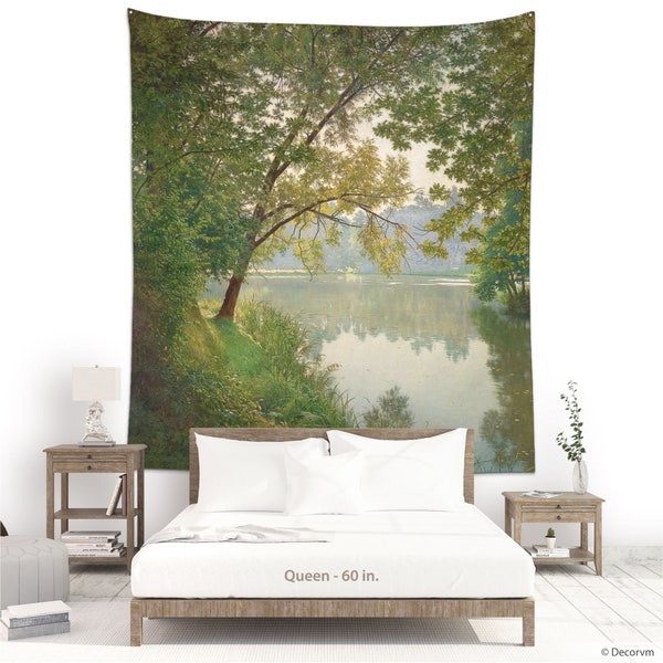 Landscape Scene Fabric - Etsy